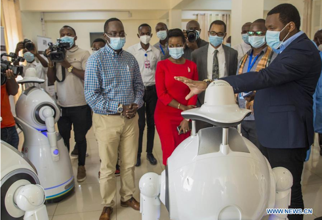 Rwanda deploys robots as frontline workers to fight against COVID-19 ...