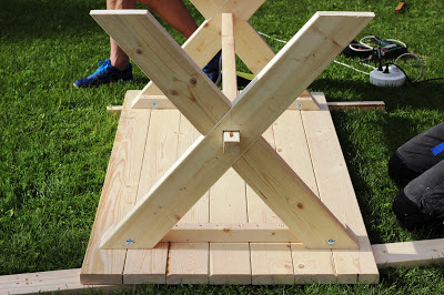 Bygga eget bord till altanen