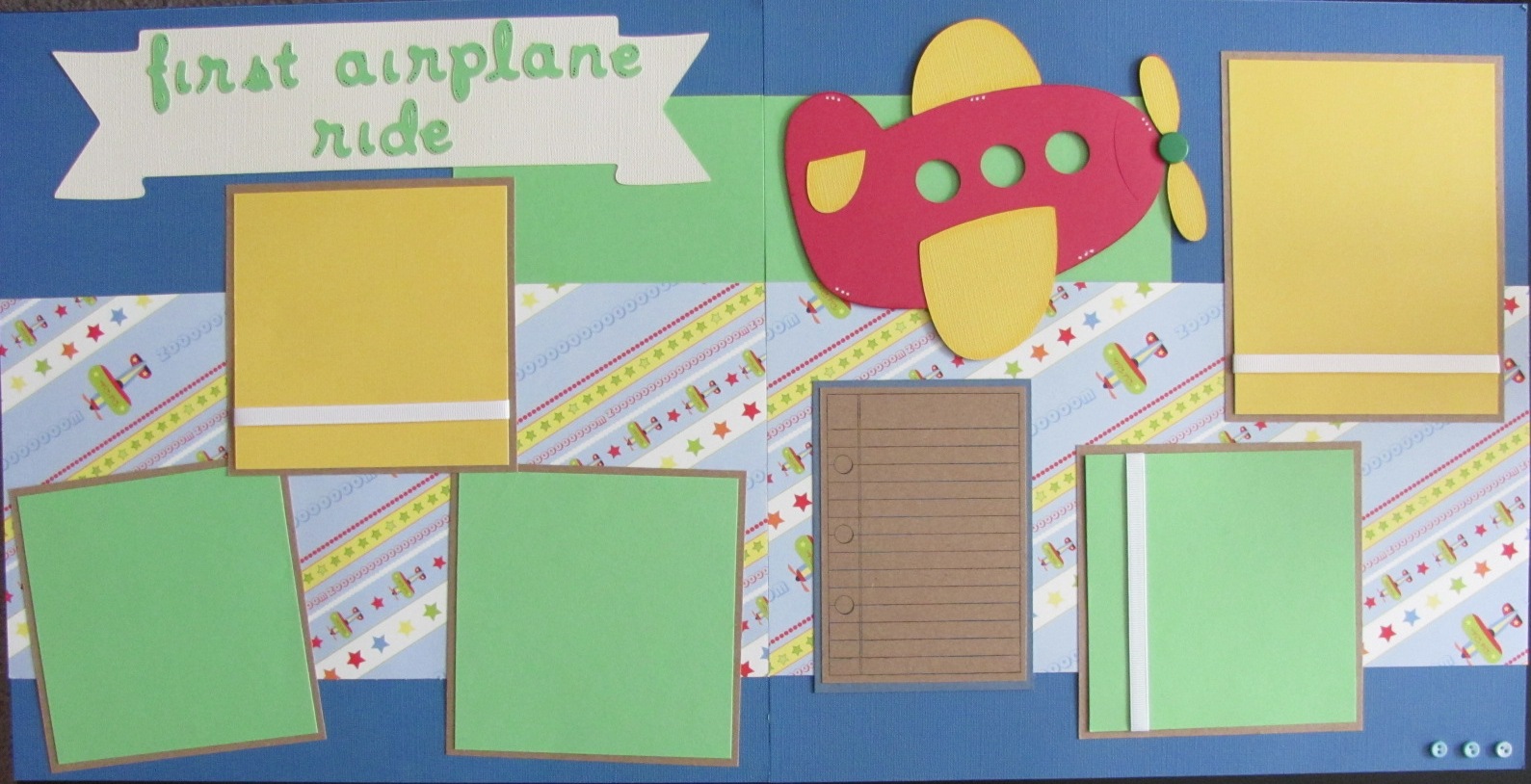 Ashley's Crafty Creations : First Airplane Ride