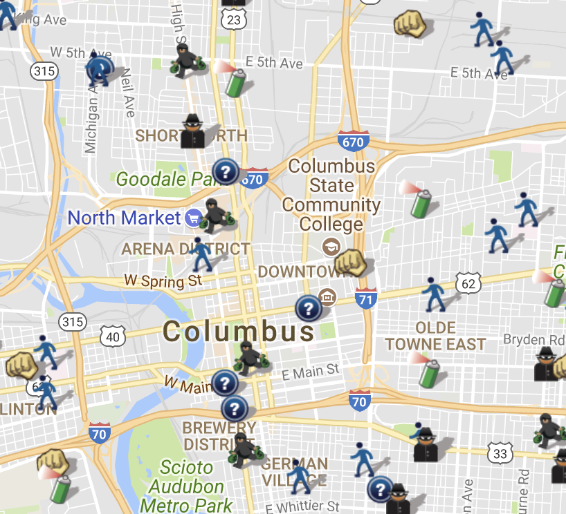 SpotCrime - The Public's Crime Map: Mapping crime in the 20 Amazon ...