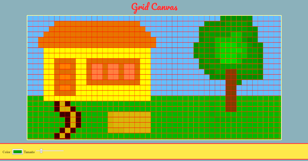 Cómo crear una cuadrícula de dibujo en Canvas (HTML y JavasScript)