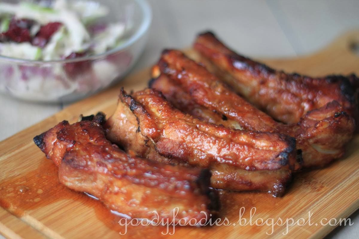 GoodyFoodies: Recipe: Sticky five spice pork ribs (Bill Granger)