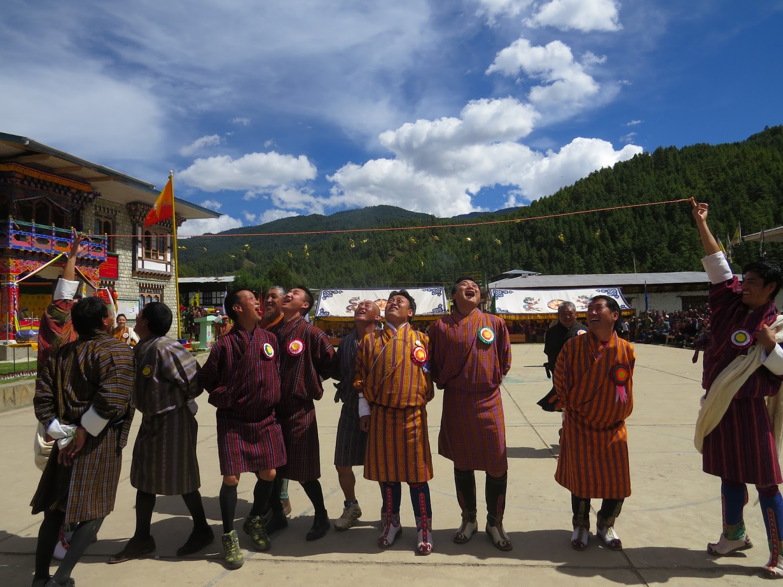Dechen's: Golden Jubilee celebration in Tang Central School