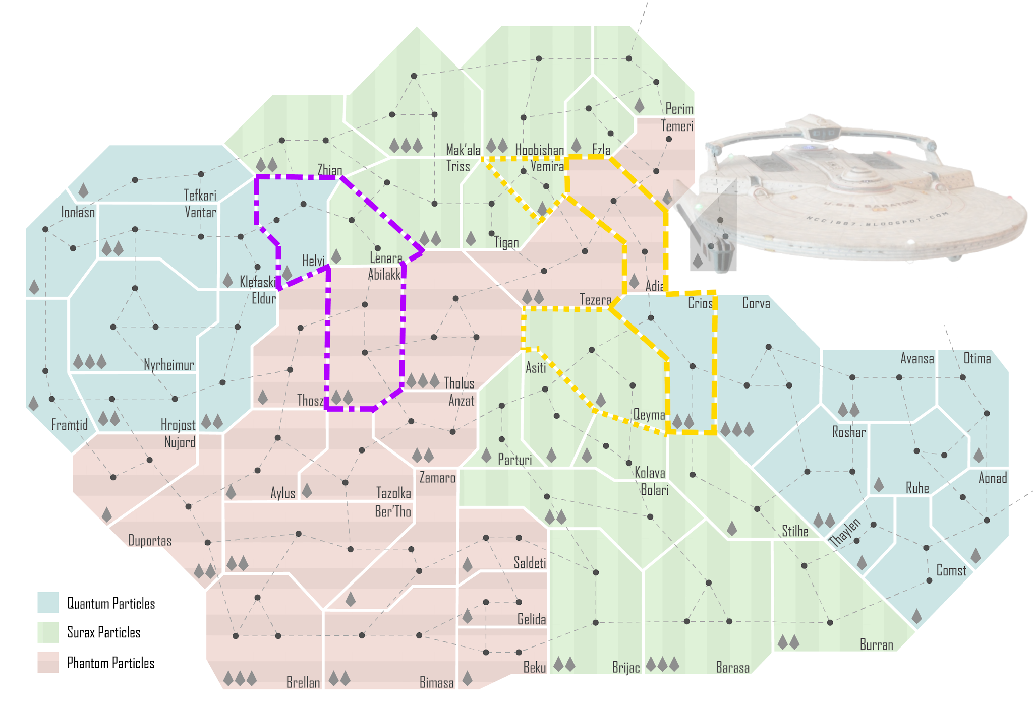 NCC1887 Educational Library: Territory Takeover Maps NCC1887 Educational Library: Territory Takeover Maps