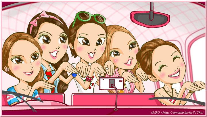 CARTOON KARA BY KAMILIA ALL OVER THE WORLD