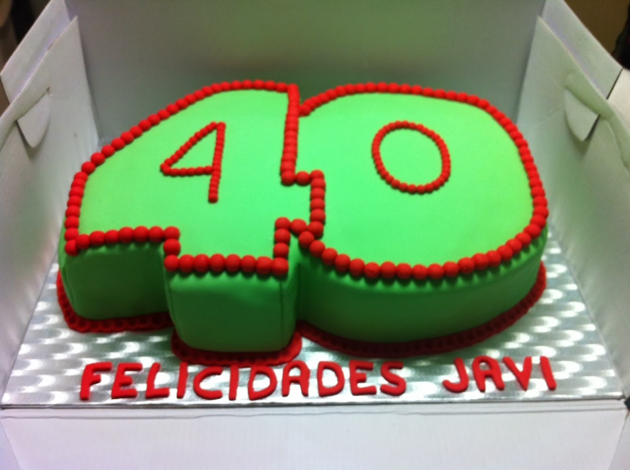 Regalar o Disfrutar: Tarta Número 40