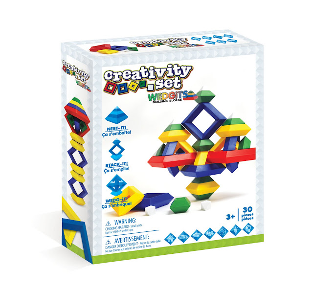 WEDGiTS™ Building Blocks: Getting Creative: WEDGiTS Creativity 30 Piece Set