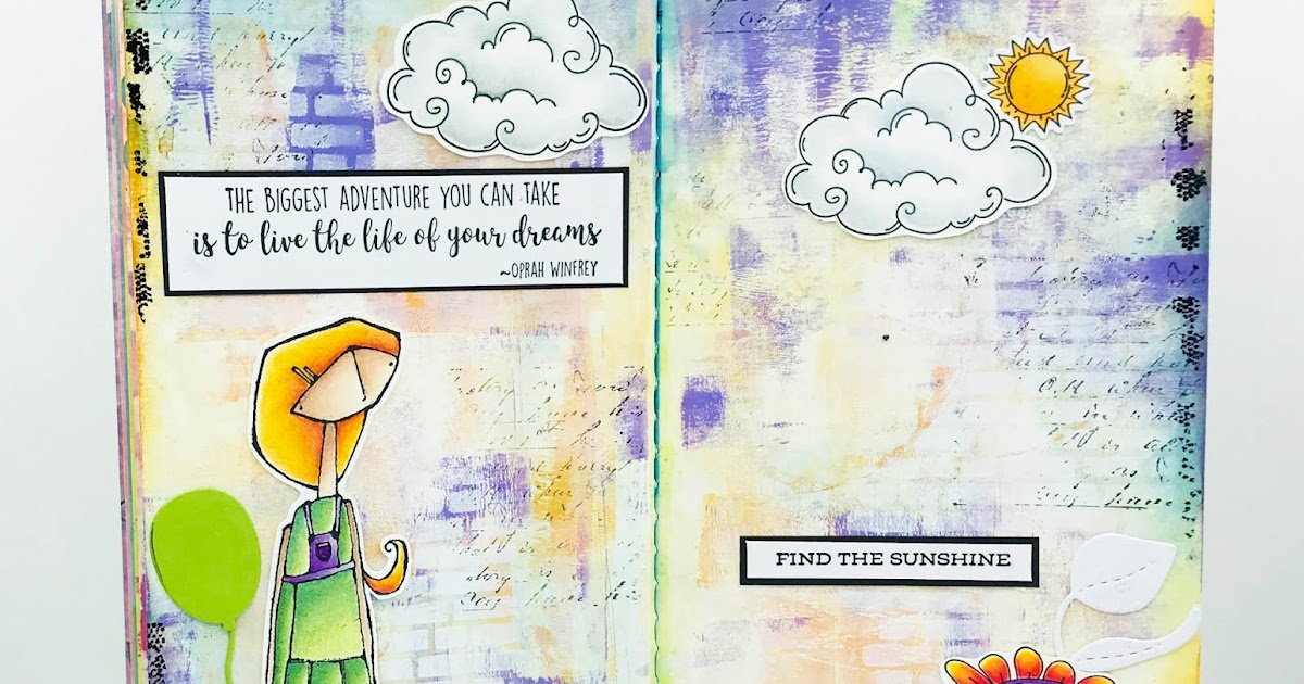 one card at a time.. Debra James: STAMPING BELLA - Journal pages.