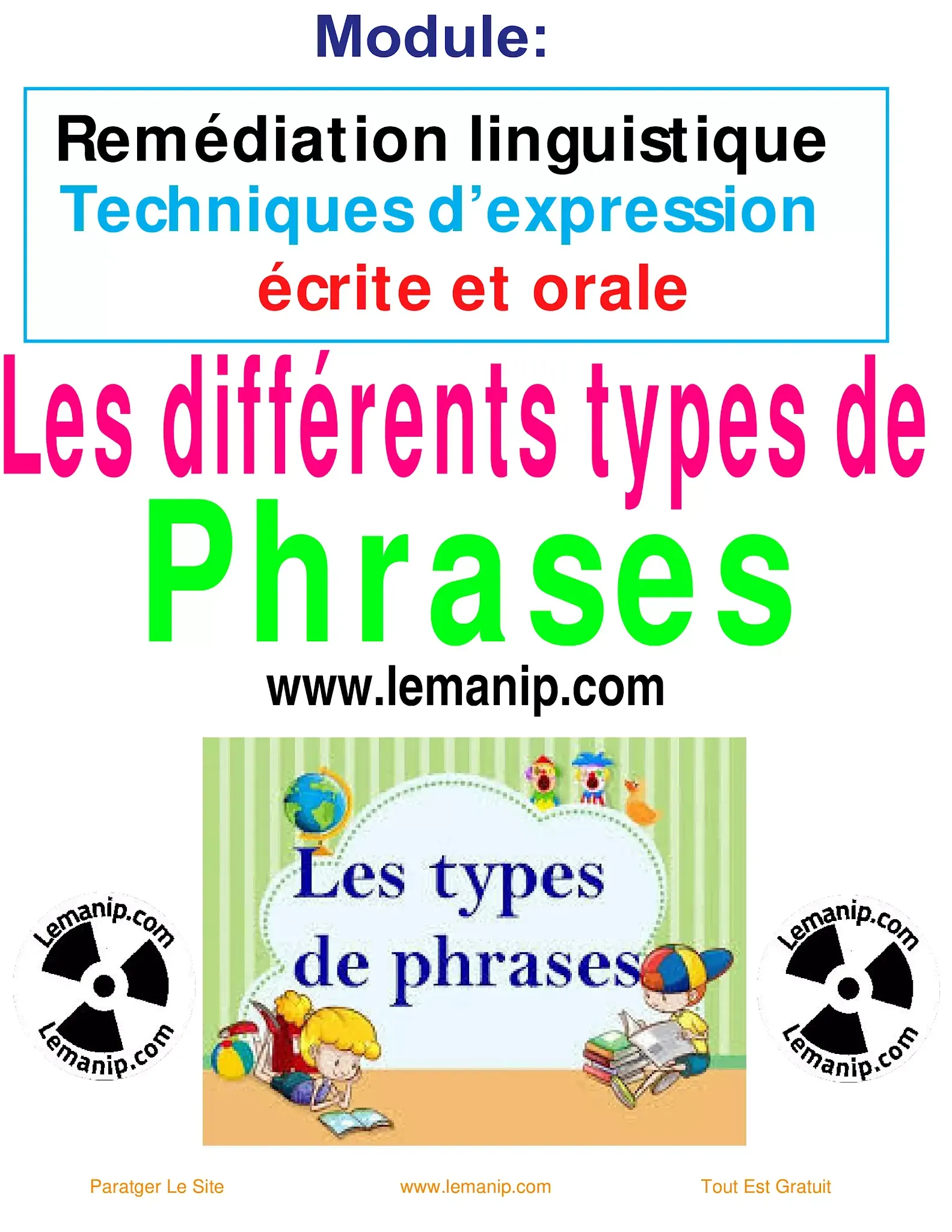 Types de phrases