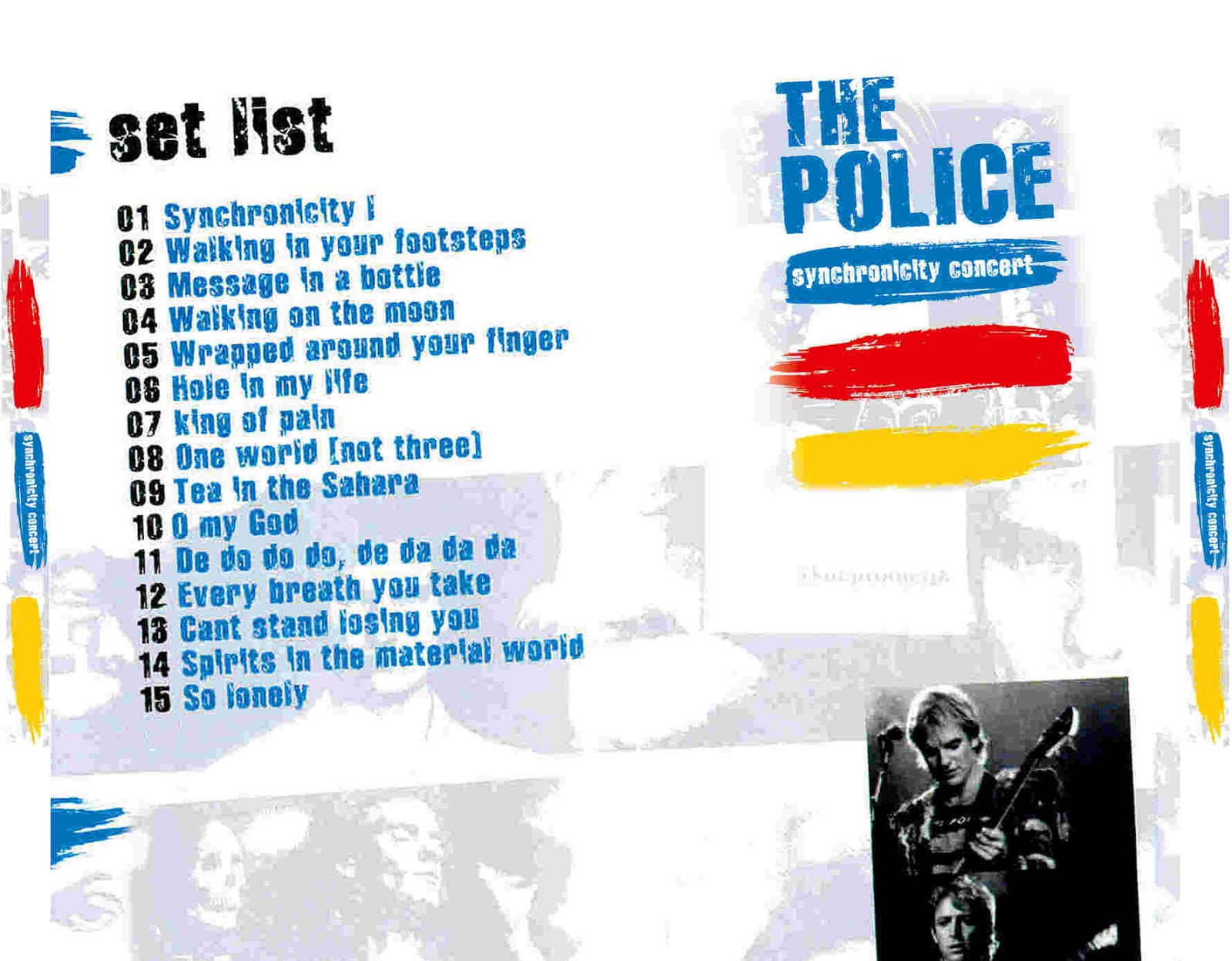 Classic Rock Covers Database: The Police - Synchronicity (1983)