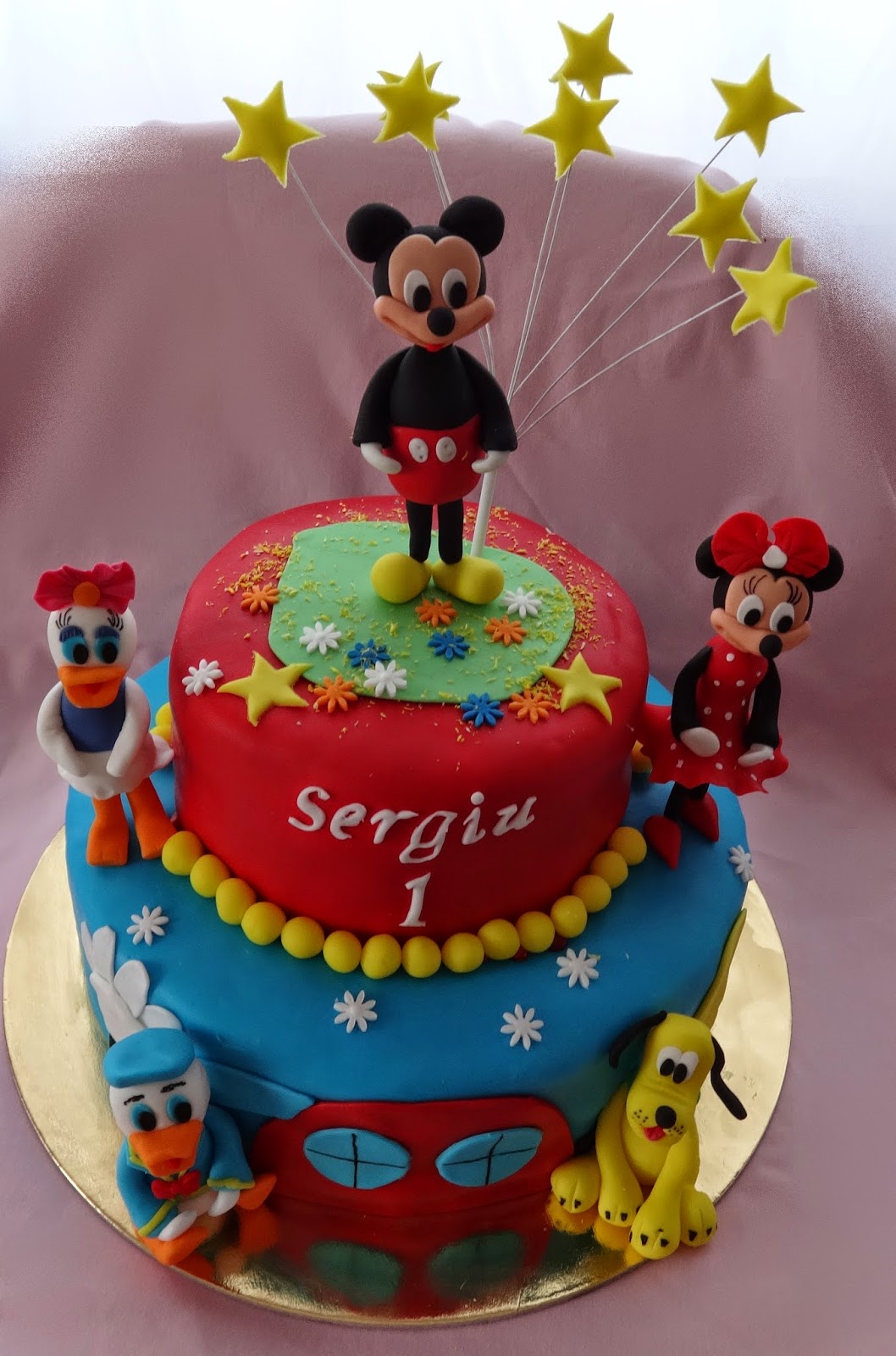 Torturi pentru copii in Constanta: Tort Mickey si prietenii