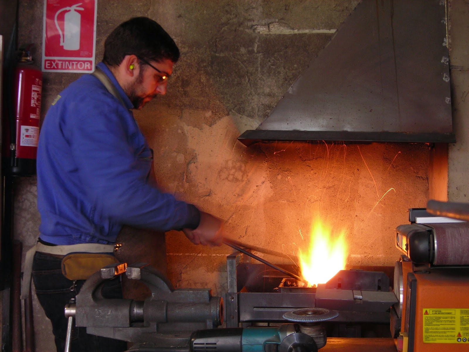 FORCEBI : TRABAJOS EN LA FRAGUA