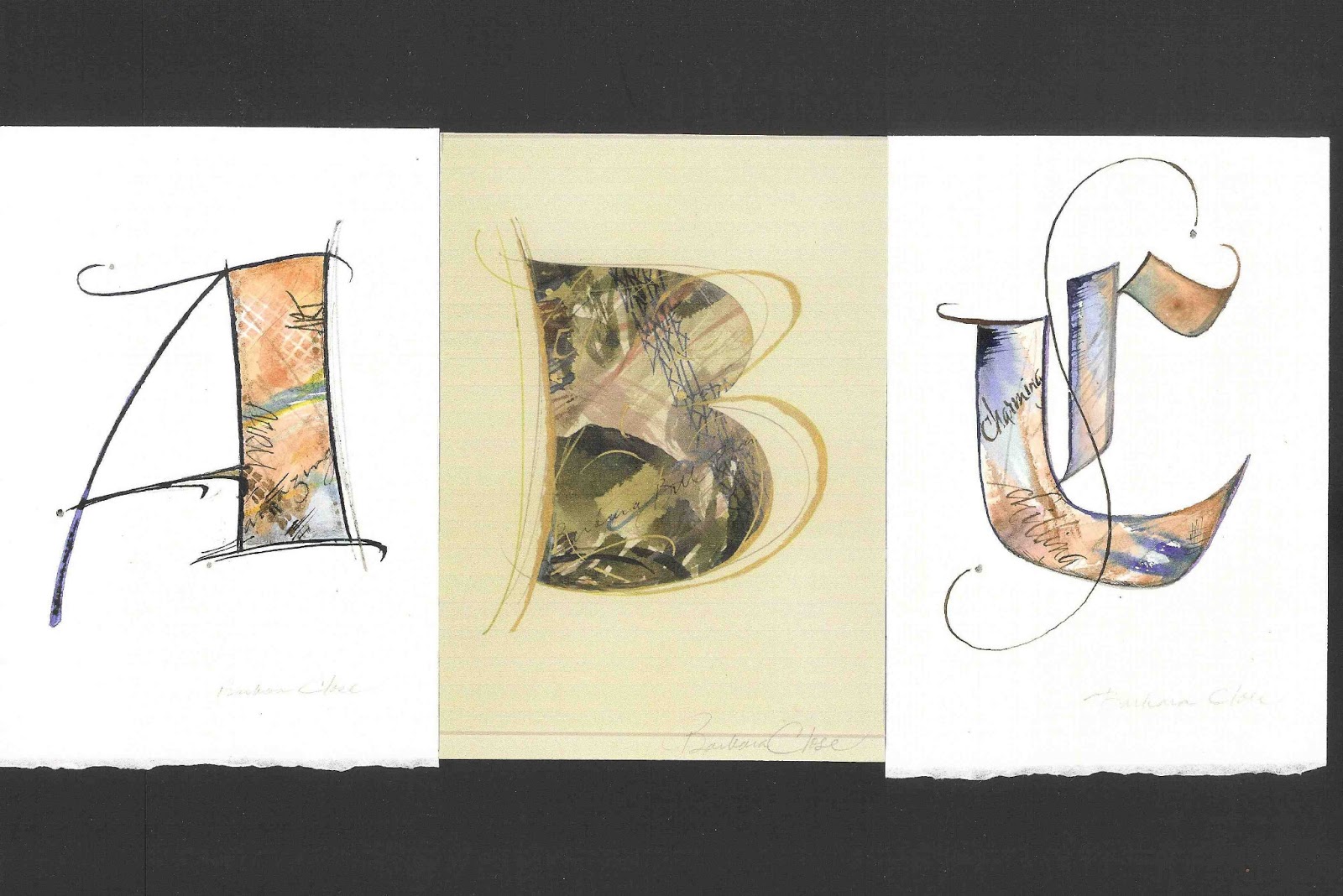 caligrafia, arte y diseño: Lettering, building up e iluminación ...