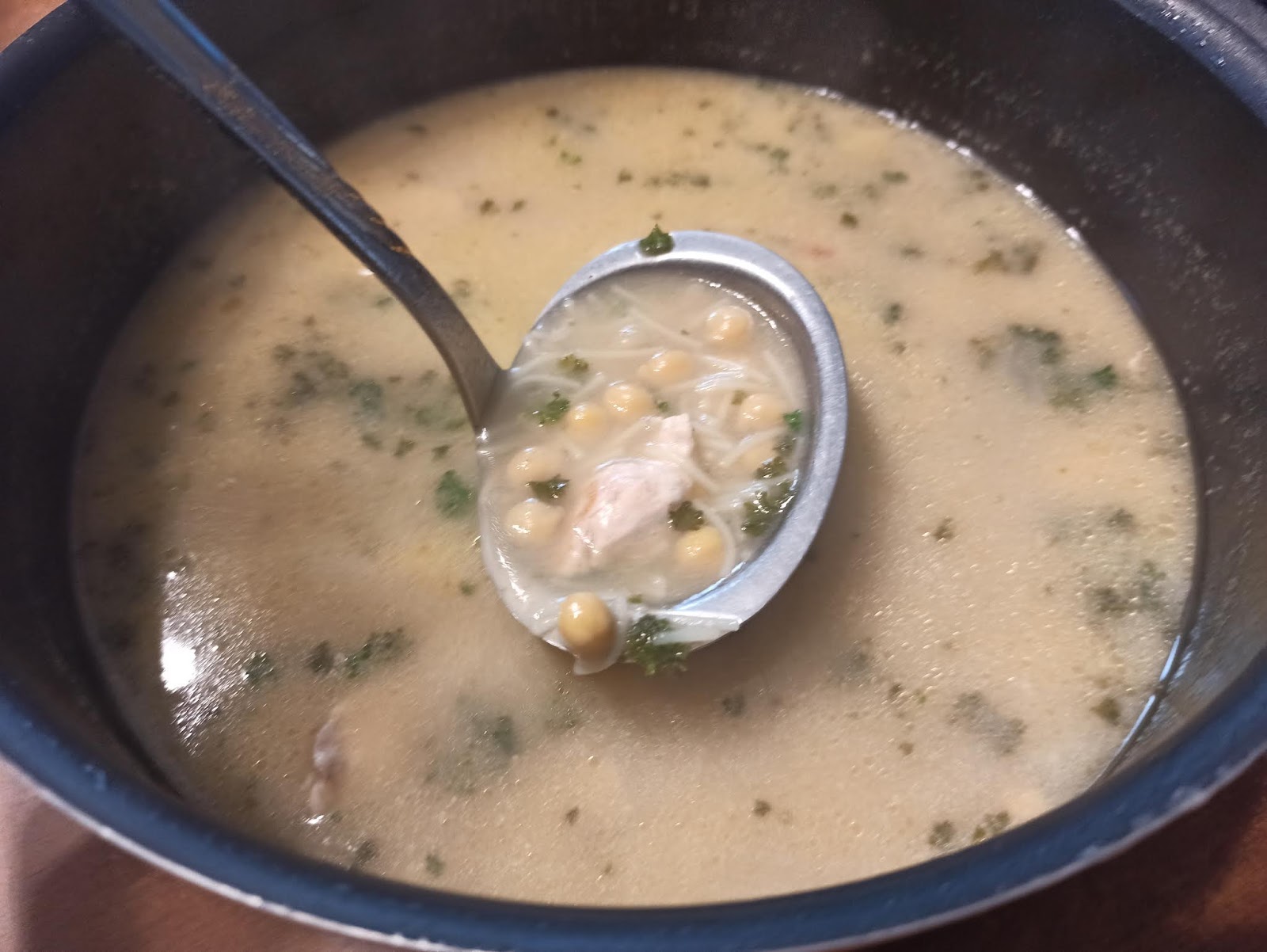 Soupe au poulet - Chorba blanche