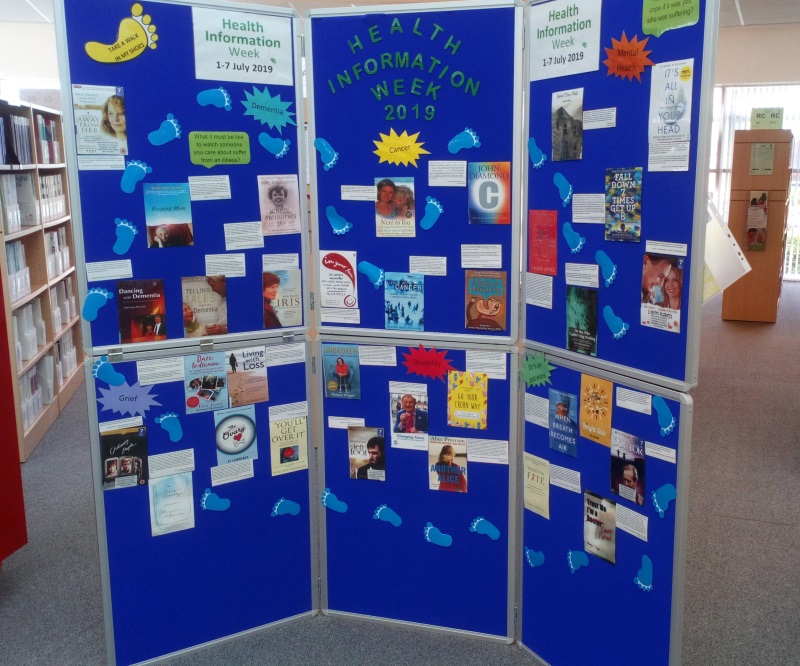 Walk in my shoes... come along and see our display for Health ...