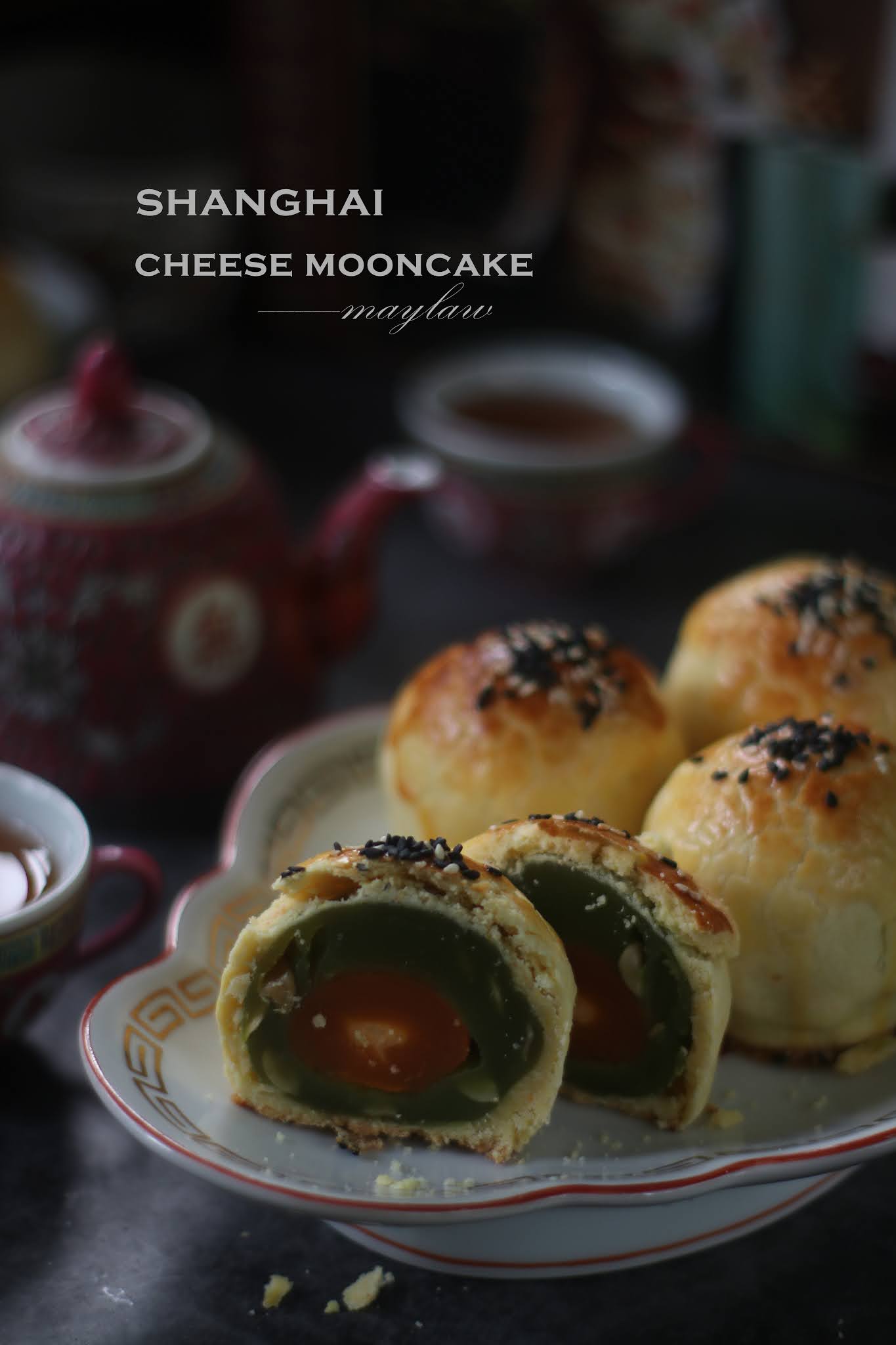 厨苑食谱: 上海芝士月饼 ~2020年【Shanghai Cheese Mooncake Year2020】
