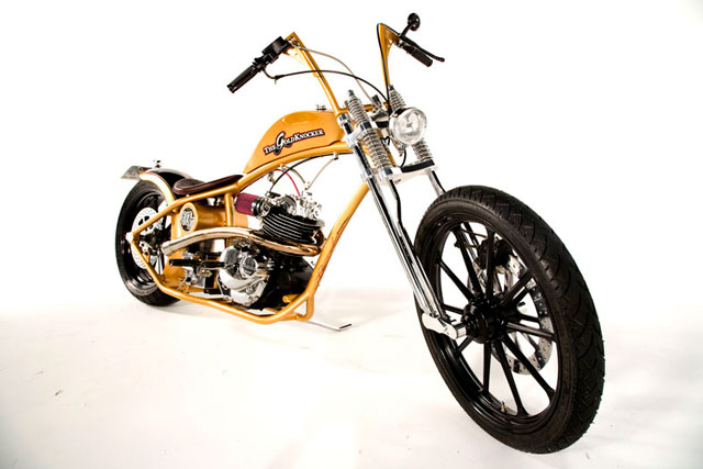 biker excalibur II: The Gold Knocker by rough crafts