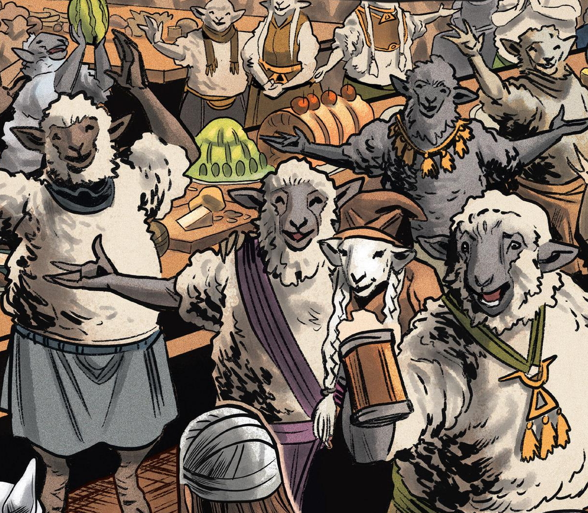 The Manse: The Extremely Boring Diet of the Sheep People