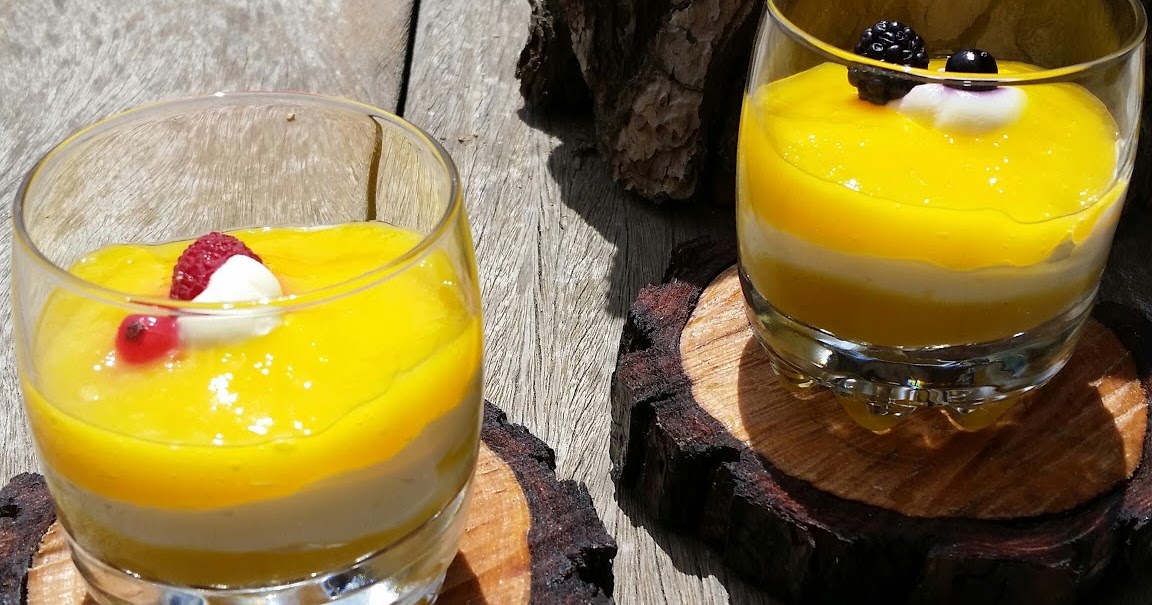" CREMA DE MANGO Y MASCARPONE"