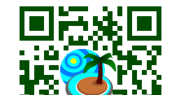 Kangaderoo Custom QR Code.: QR Code overlay vs integration.