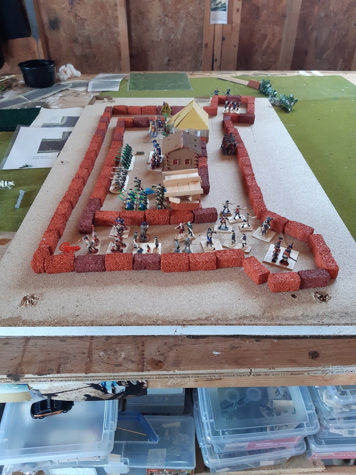 Grampies War : Fortifications for the field