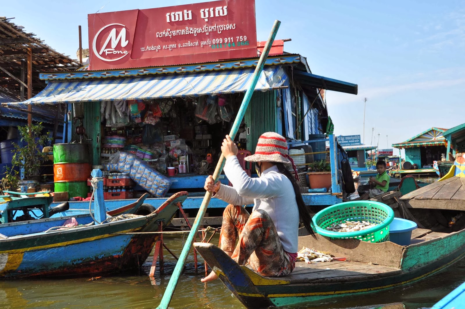 Cambodge, Laos, Vietnam - Ouest Américain (2014): Le village flottant ...