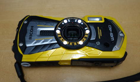 ばんそーずブログ: リングライト付デジカメ（ リコー WG-40 )