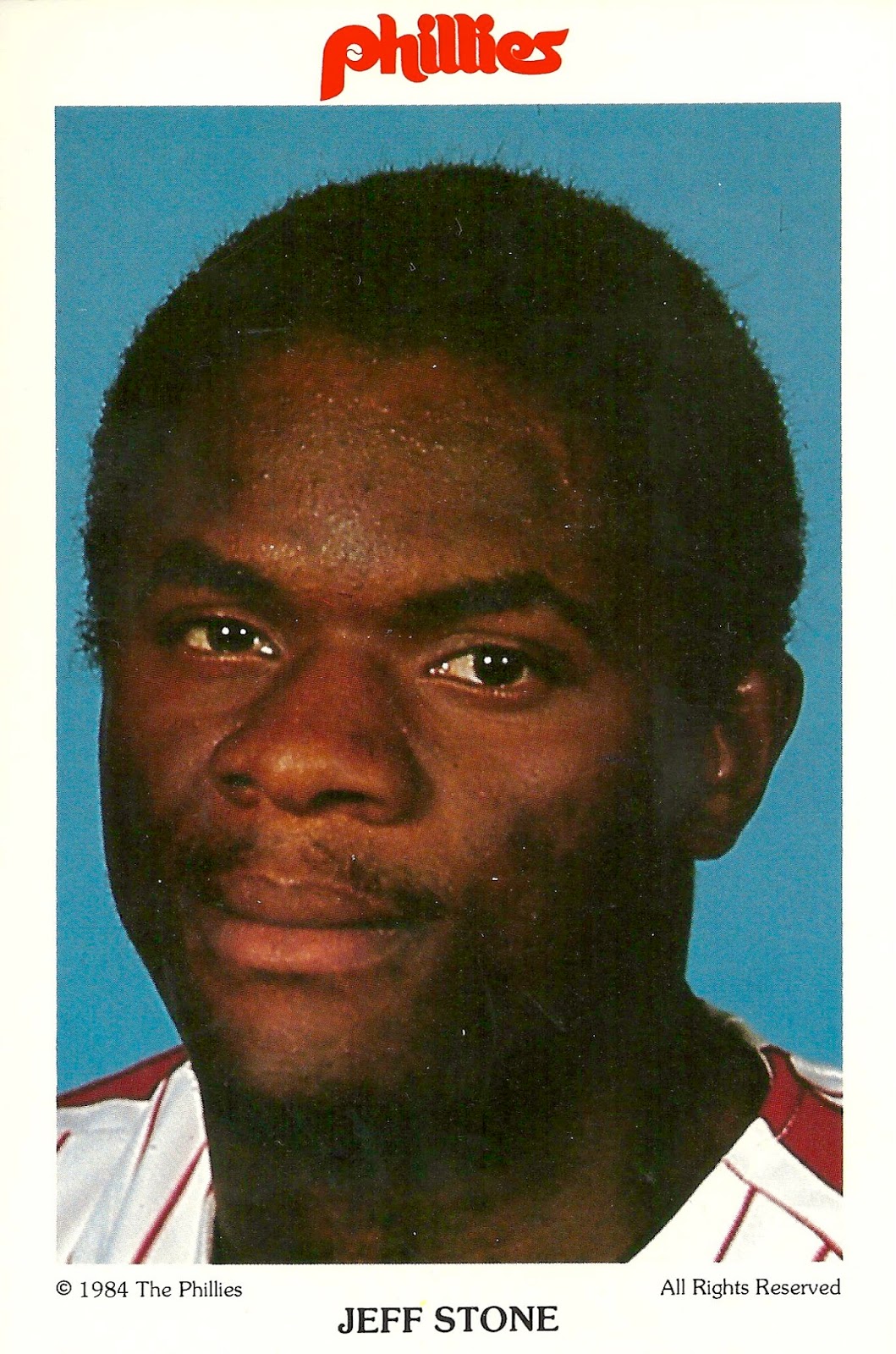 The Phillies Room: 1984 Tastykake Phillies Update Jeff Stone