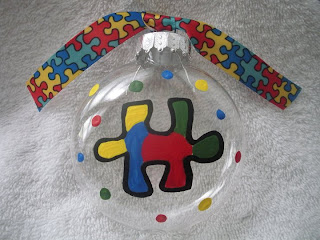 Mud Pies and Milkshakes: Autism Awareness Ornament is back!!!