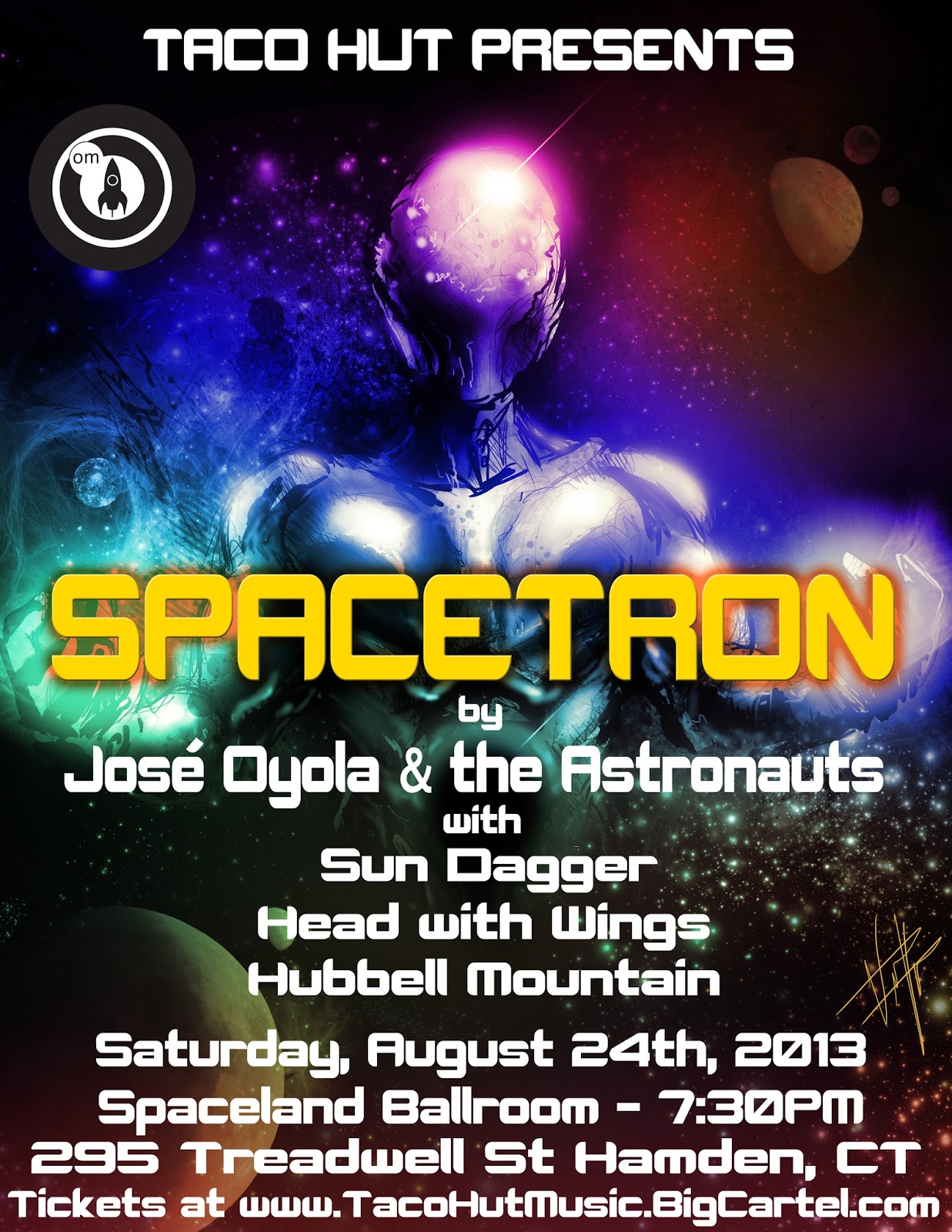 SPACETRON: A New Concertgoing Experience @ SPACELAND BALLROOM 8/24 : CT ...