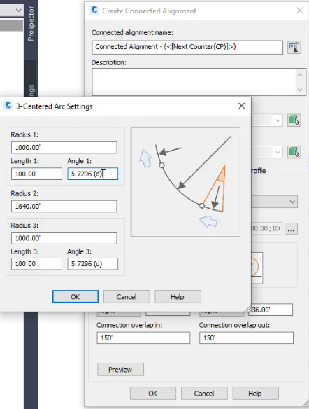 Connected Alignments | Autodesk Civil 3D 2022