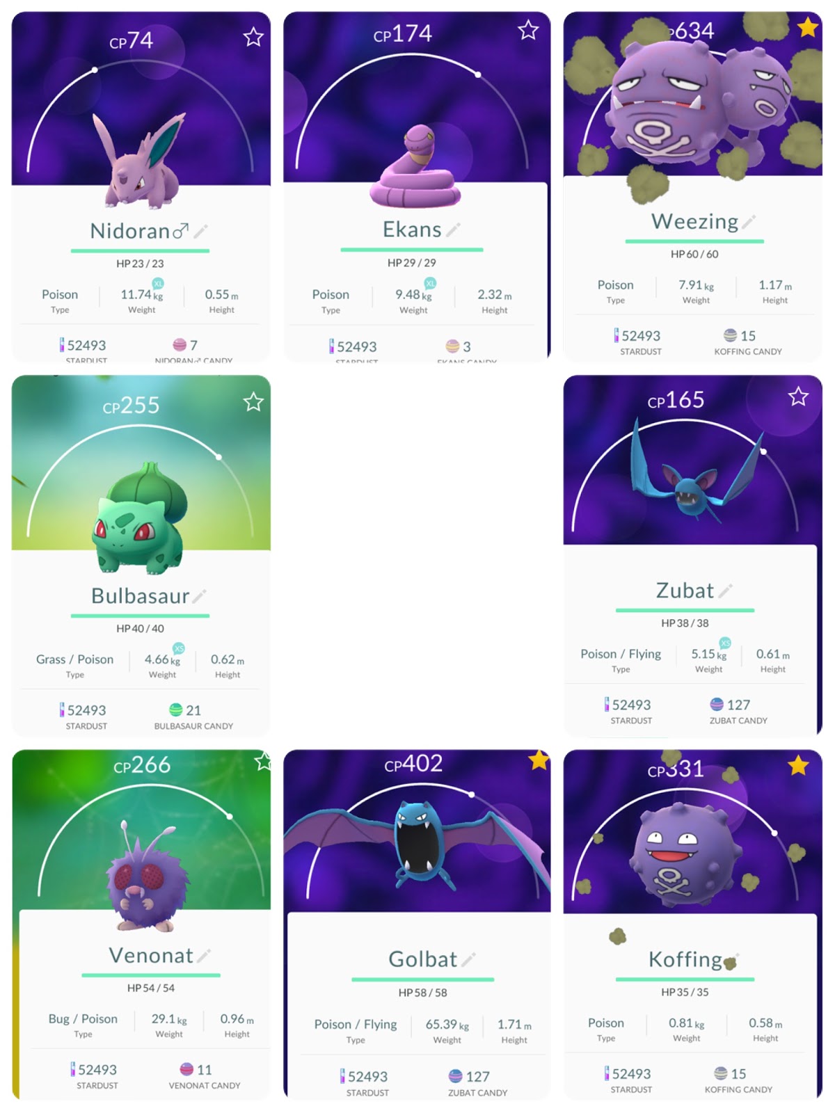 Canberra Blogger: Pokemon Go: 8 Poison Type Pokemons