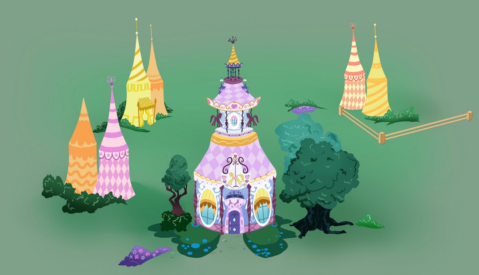 Equestria Daily - MLP Stuff!: 2D Pony MMO Concept Sketches #3