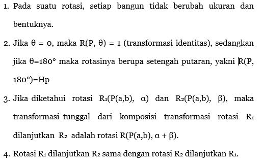 TRANSFORMASI GEOMETRI : Rotasi - Bumi Math