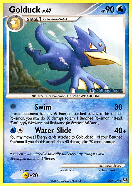 Pokemon Card of the Day: Golduck (Platinum) | PrimetimePokemon's Blog