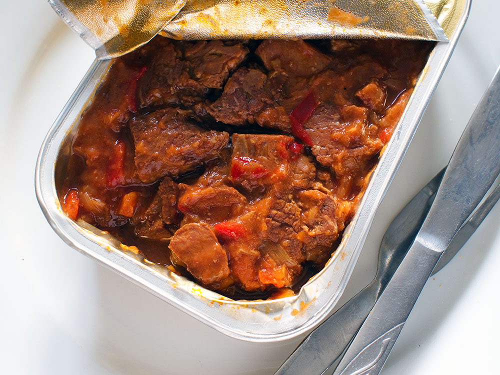 Women and Dreams: Lithuanian MRE: Meal 2, Beef Stew with Groats