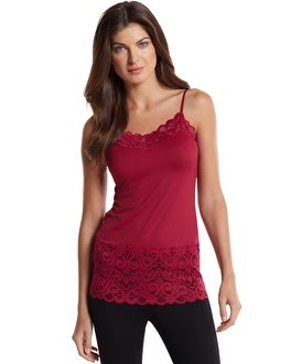 Beautiful Red Lace Camisole Designs 2015 | Fashionate Trends