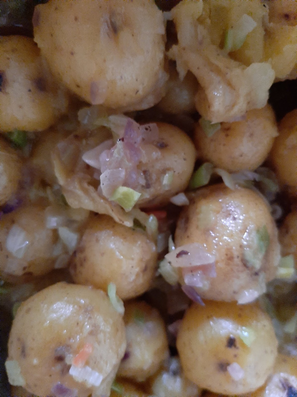 Secretos a 5 Voces: Receta : Papas Colombianas al Ajillo