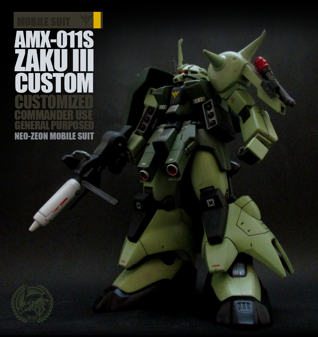 Domtropen Armory: AMX-011S ZAKU III CUSTOM
