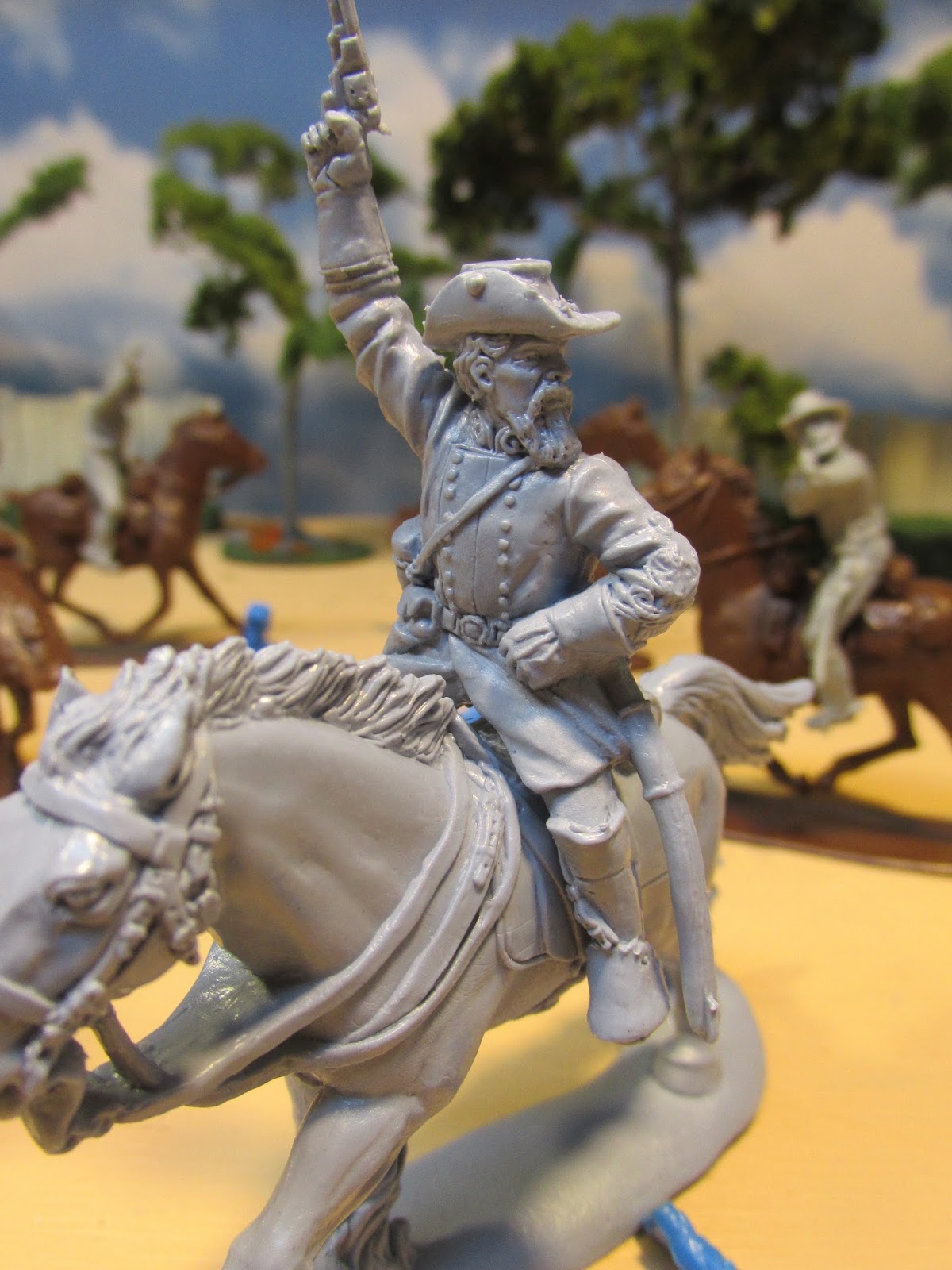 I LIKE the things I LIKE!: Chintoys 54mm plastic Mounted Confederate ...