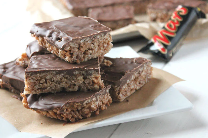 Mars Bar Squares - A Cornish Food Blog | Jam and Clotted Cream