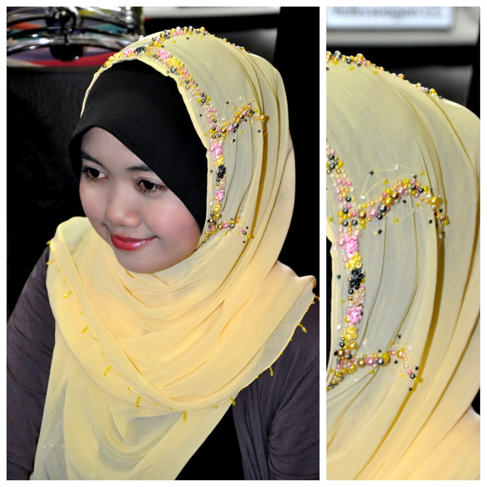 Ide Terkini 24+ Shawl Publika Kuning Pastel