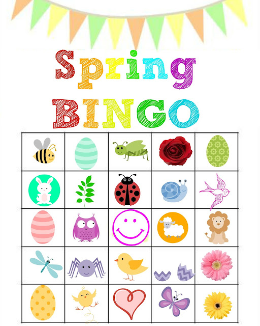 Stronger than the Average Mom: Spring Bingo Printables