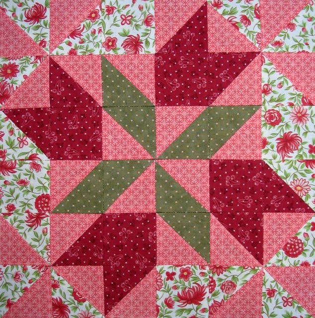 Starwood Quilter: Four Winds Quilt Block