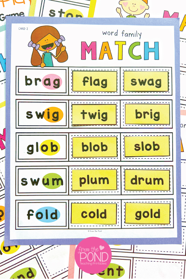 Decoding Words With Blends | From the Pond