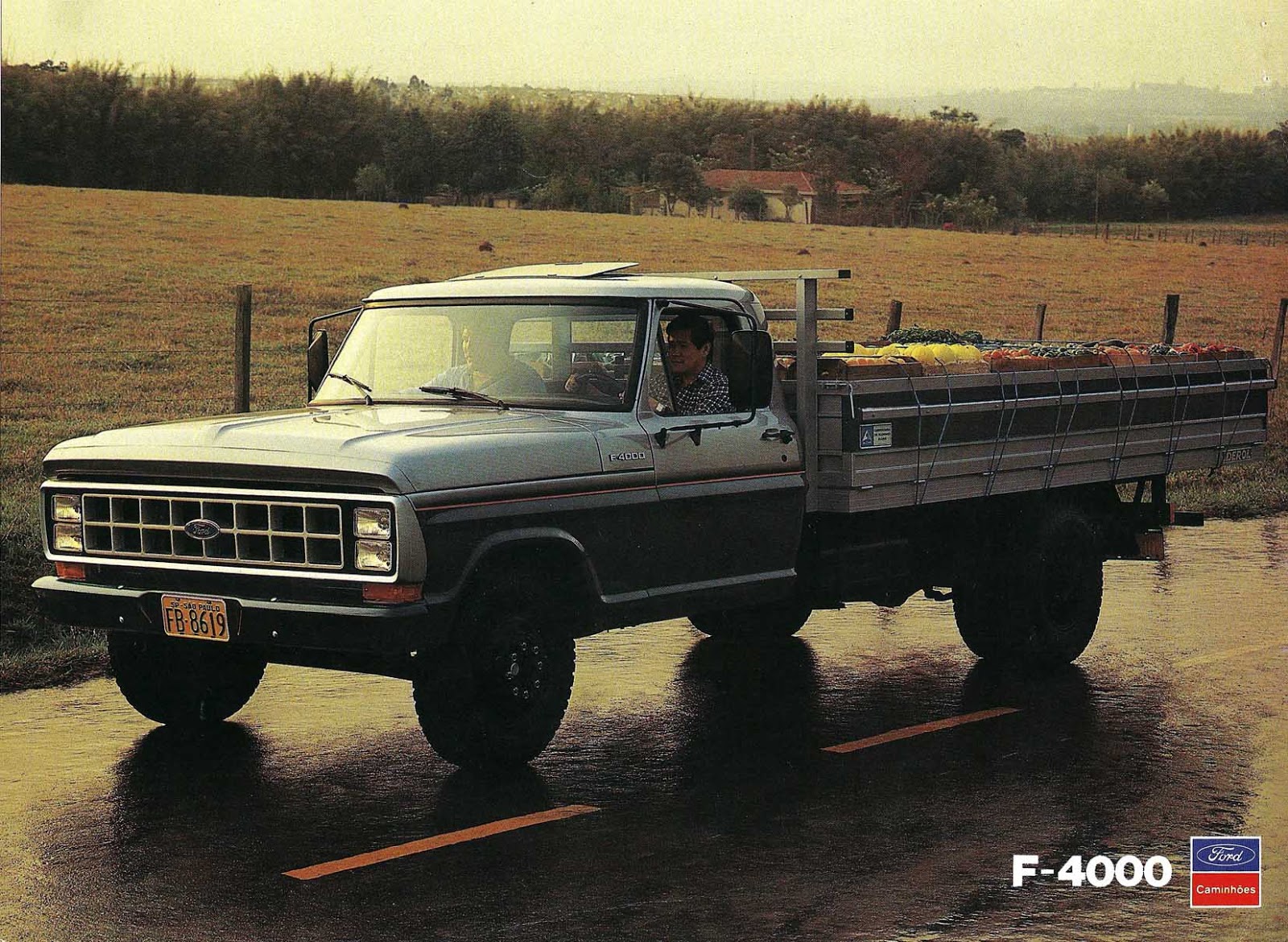 CAMINHÕES SÉRIE FORD SÉRIE F DE TERCEIRA GERAÇÃO: O MAIS VERSÁTIL