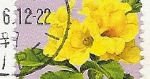 Viridian's Postcard Blog: Sunday Stamps: Yellow on Stamps