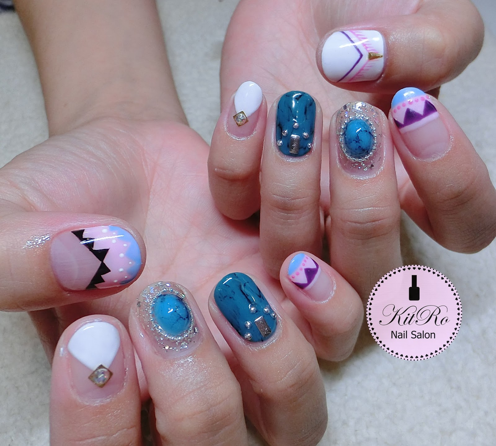 Kit-Ro Nail Salon: OCTOBER 2016 Nail Design