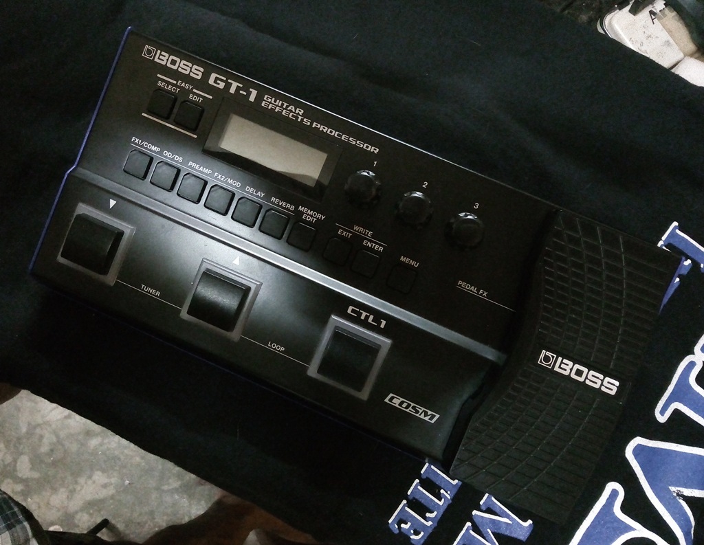 CA Guitar Repair Blog: Boss GT-1 Guitar Effects Processor