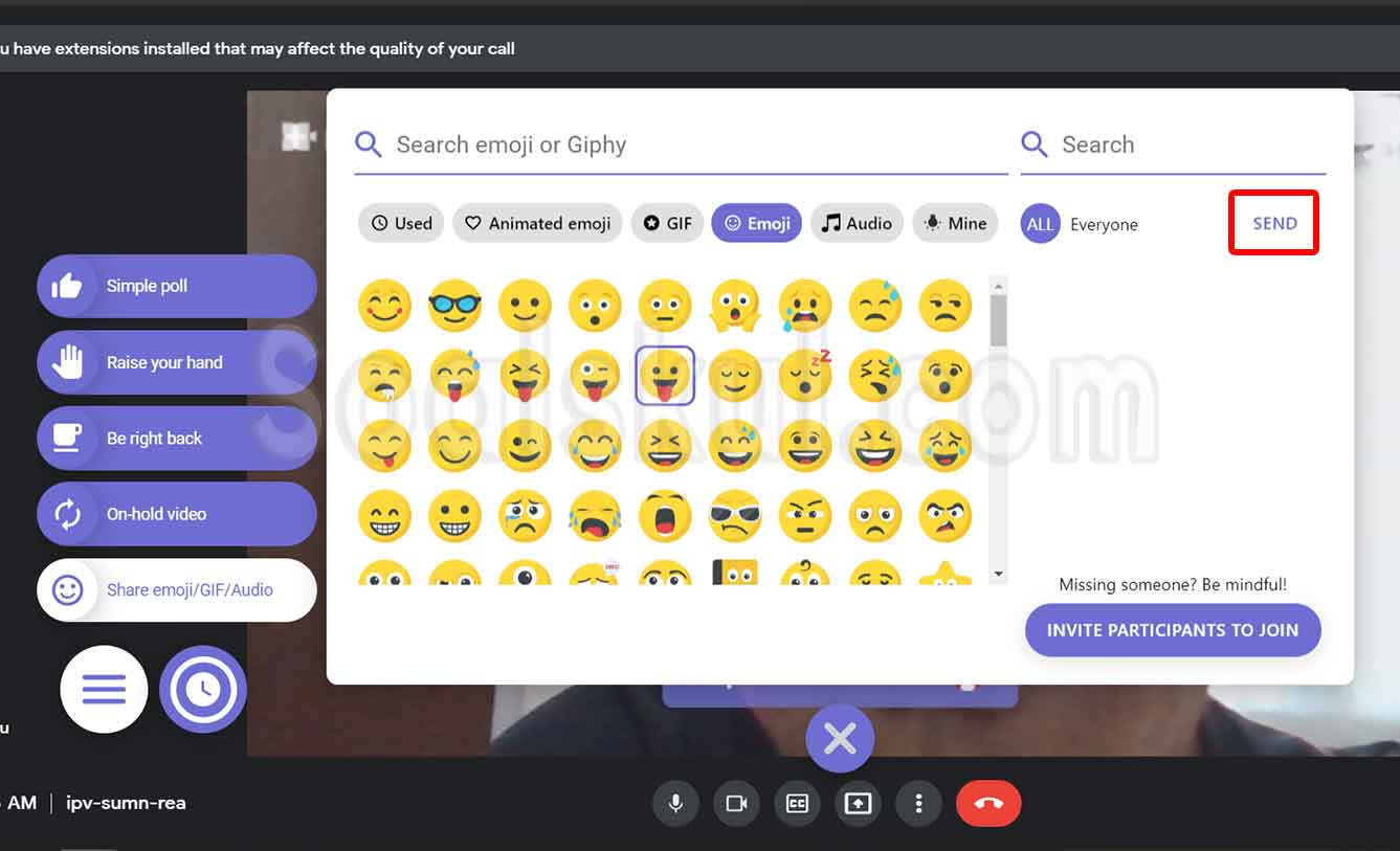 Cara Menggunakan Fitur Emoji Reaksi, GIF, dan Agenda Google Meet - Soalskul
